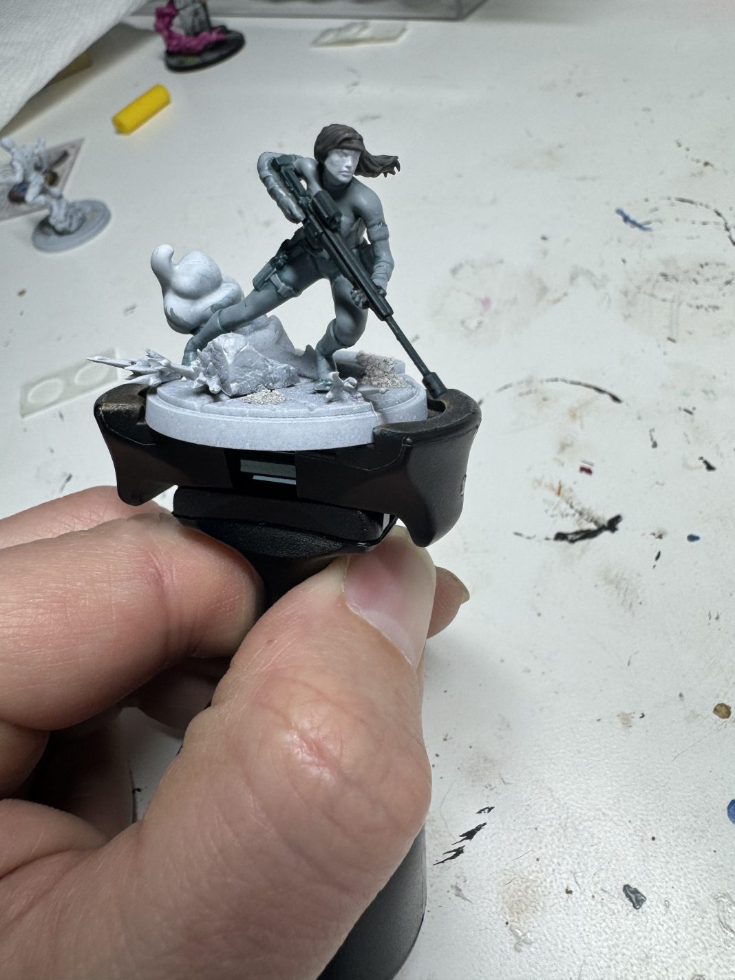 How to Paint Everything: Shang-Chi and Silver Sable for Marvel Crisis ...