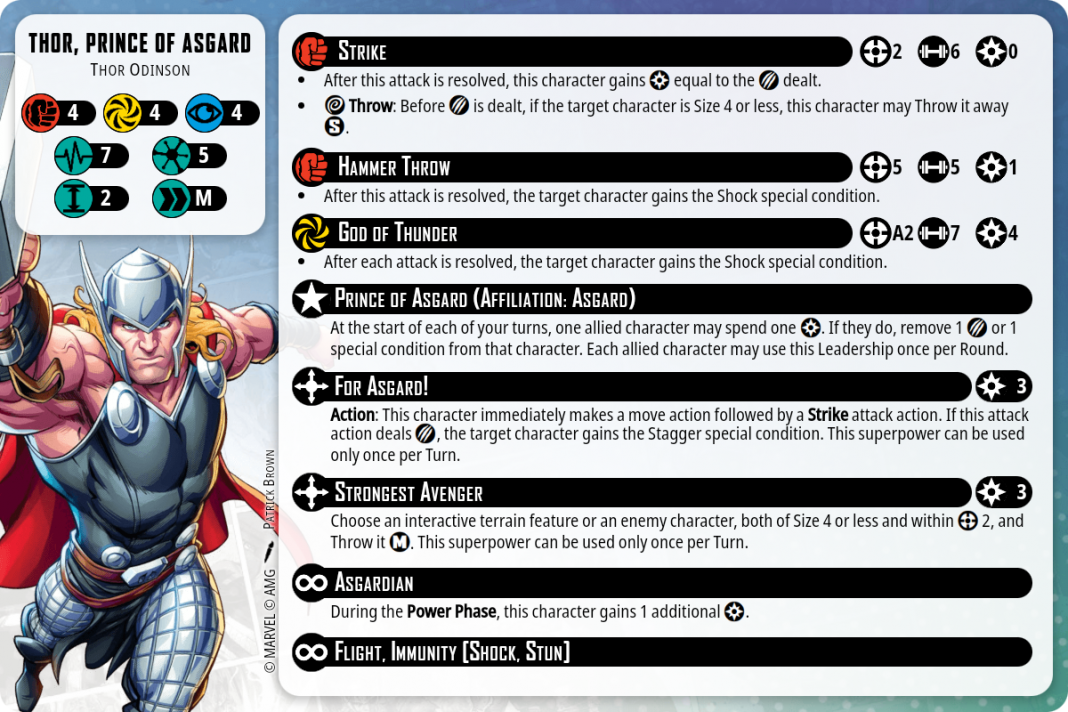 Marvel Crisis Protocol Lore: Who Is Thor Odinson? | Goonhammer