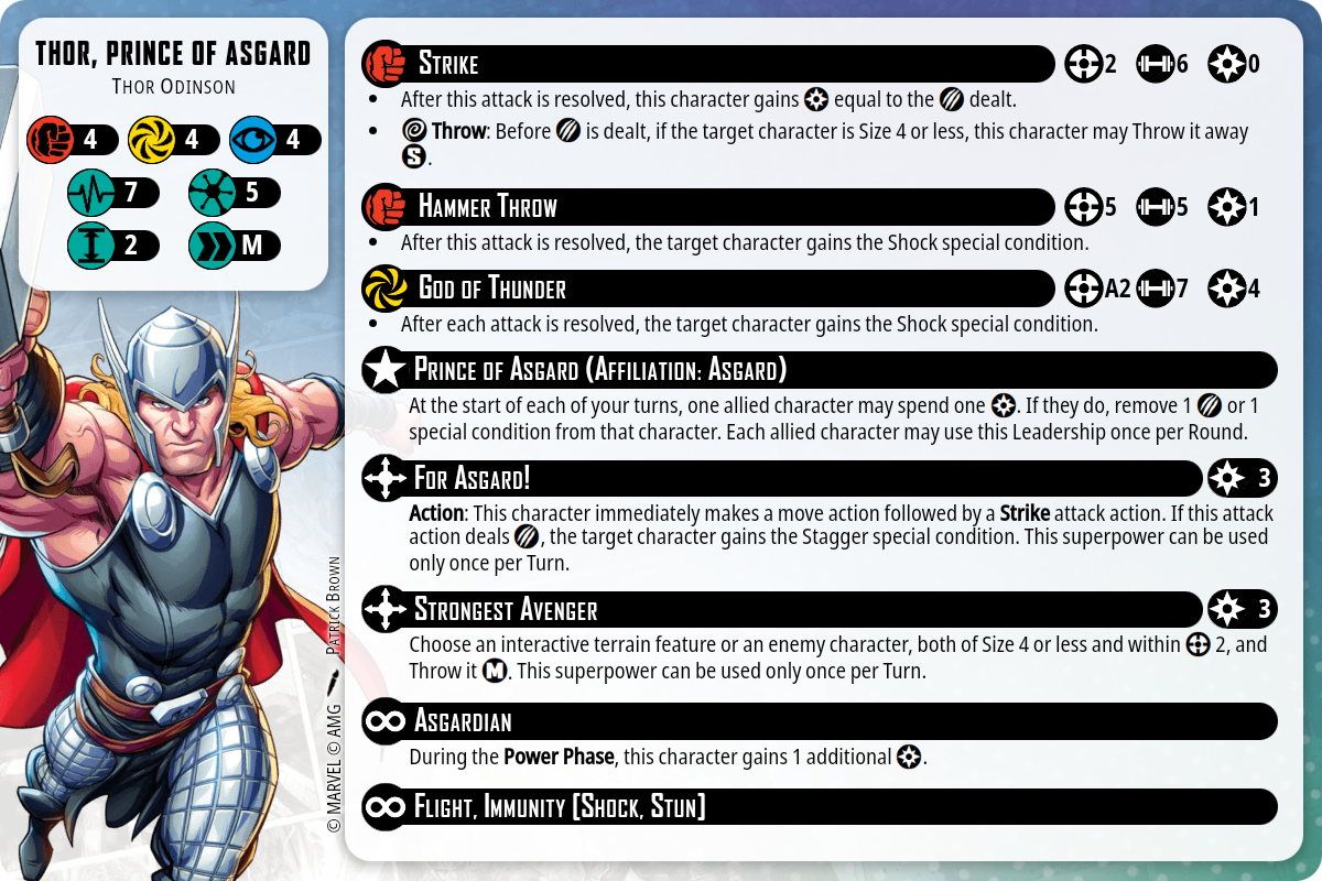 Marvel Crisis Protocol Lore: Who Is Thor Odinson? | Goonhammer