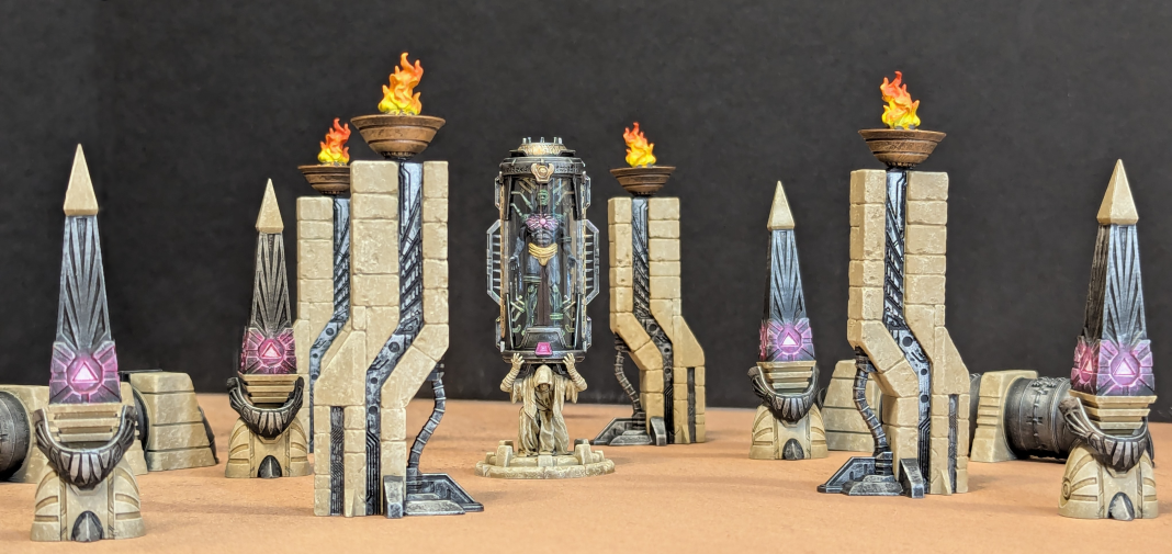 How to Paint Everything: Marvel Crisis Protocol – Dark Future Terrain | Goonhammer