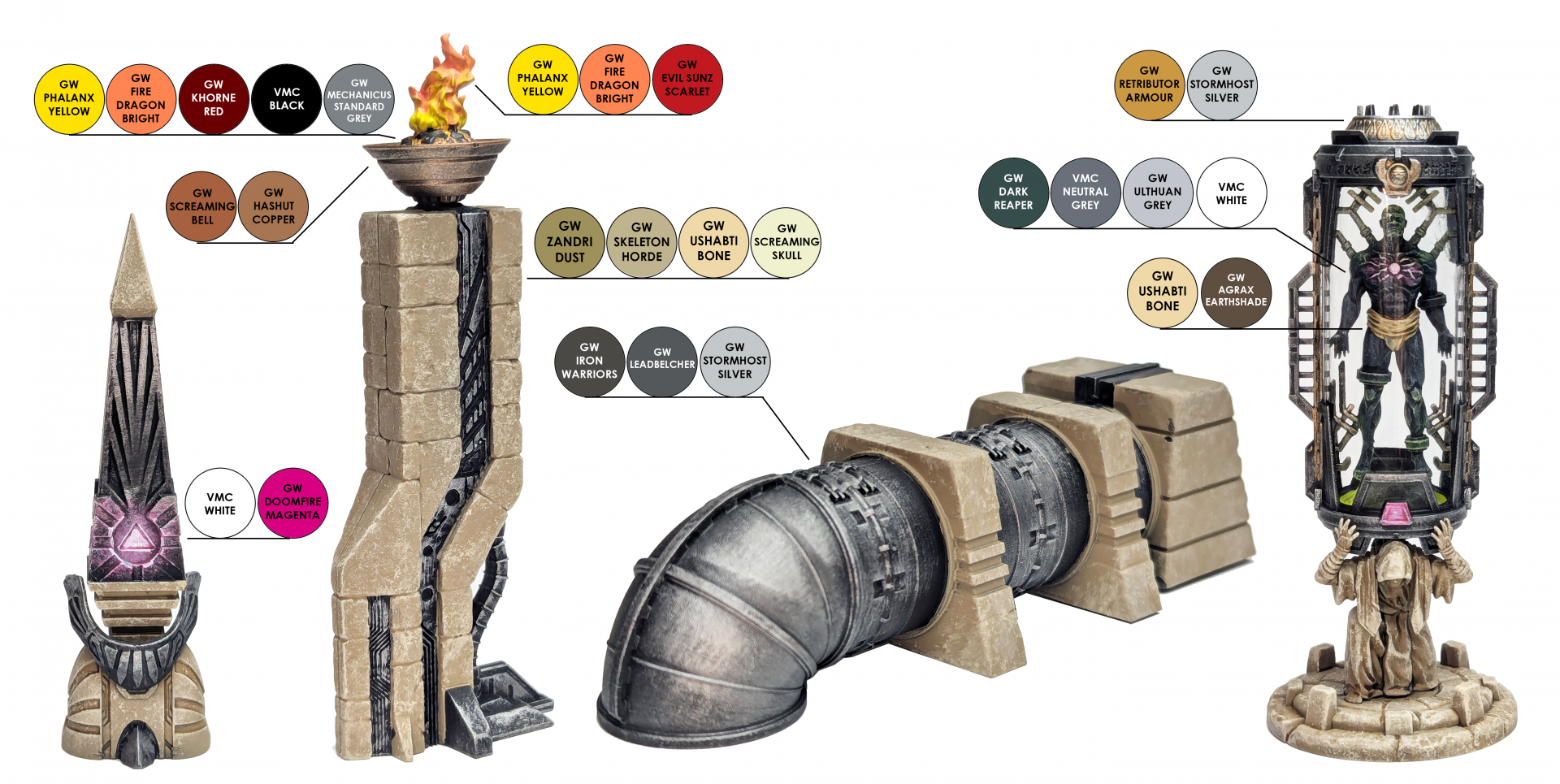 How to Paint Everything: Marvel Crisis Protocol – Dark Future Terrain ...