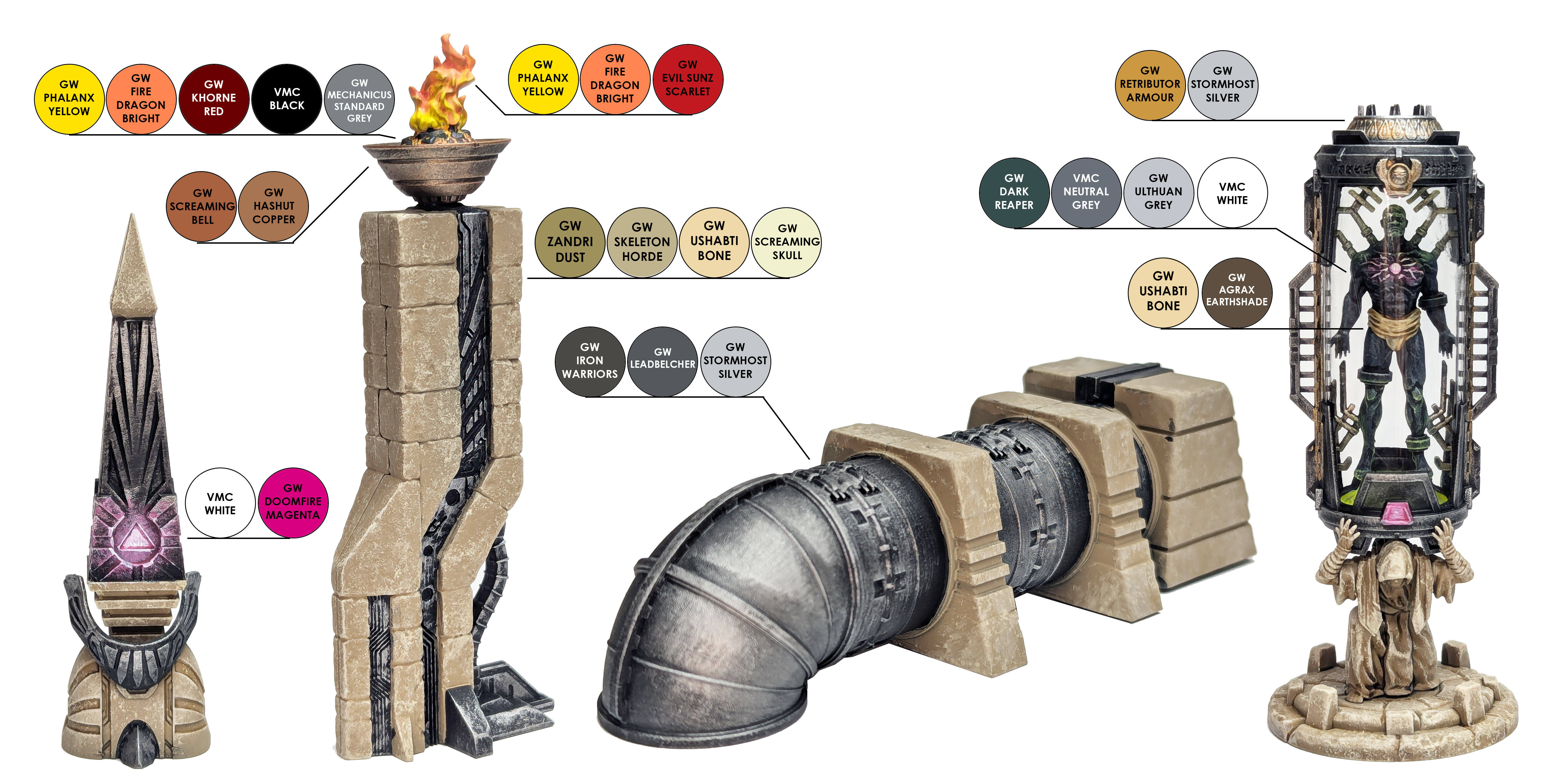 How to Paint Everything: Marvel Crisis Protocol – Dark Future Terrain ...