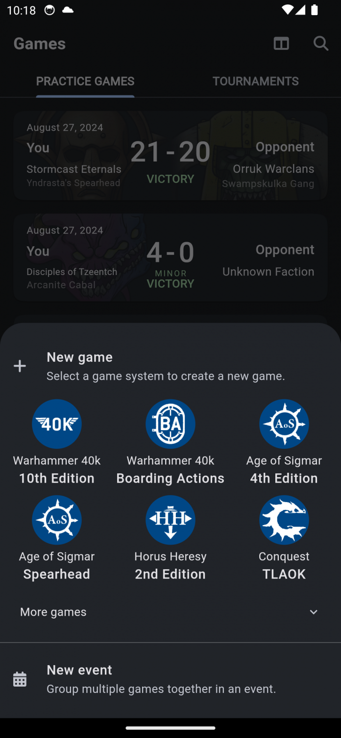 Tabletop Battles Updates August 30, 2024: Support for Spearhead and ...