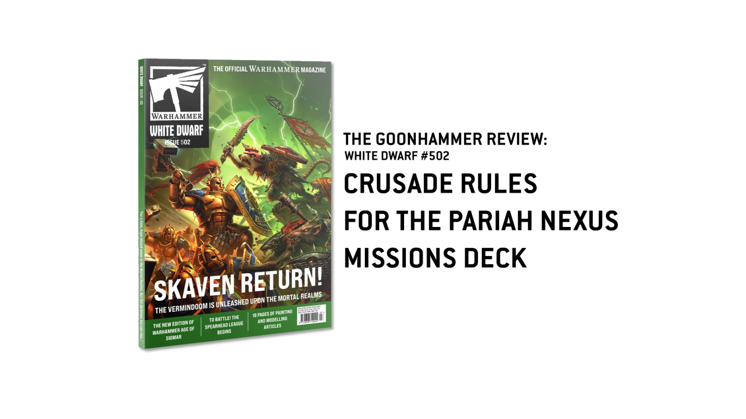 Goonhammer Reviews: Pariah Nexus Crusades Rules in White Dwarf 502 | Goonhammer