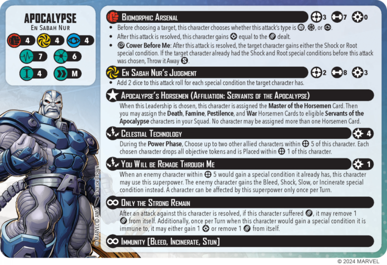 Marvel Crisis Protocol – Apocalypse Review | Goonhammer