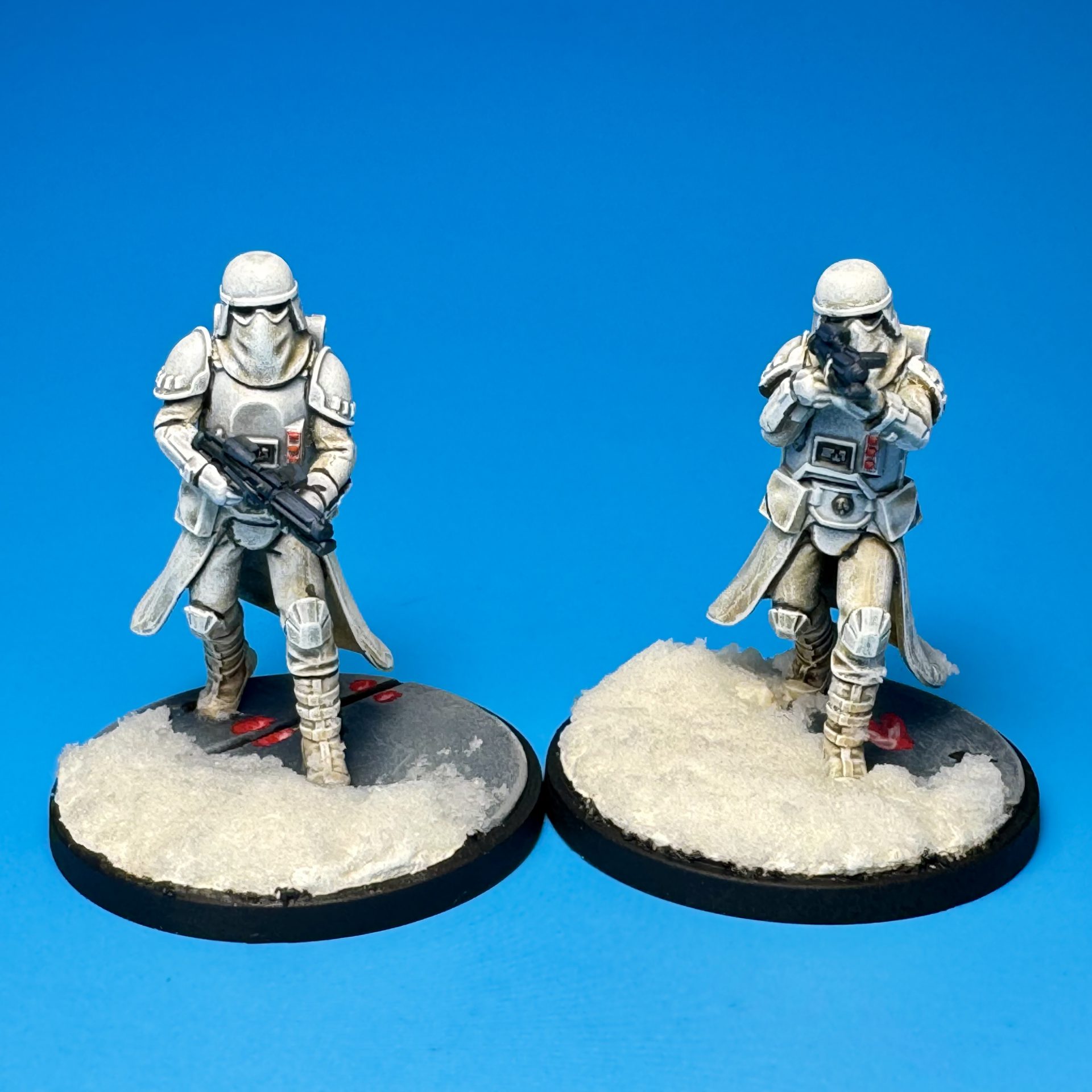 How To Paint Everything: Snowtroopers and Snow Basing for Star Wars ...