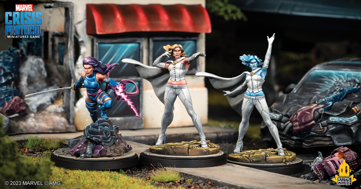 Marvel Crisis Protocol Box Review- Emma Frost and Psylocke | Goonhammer