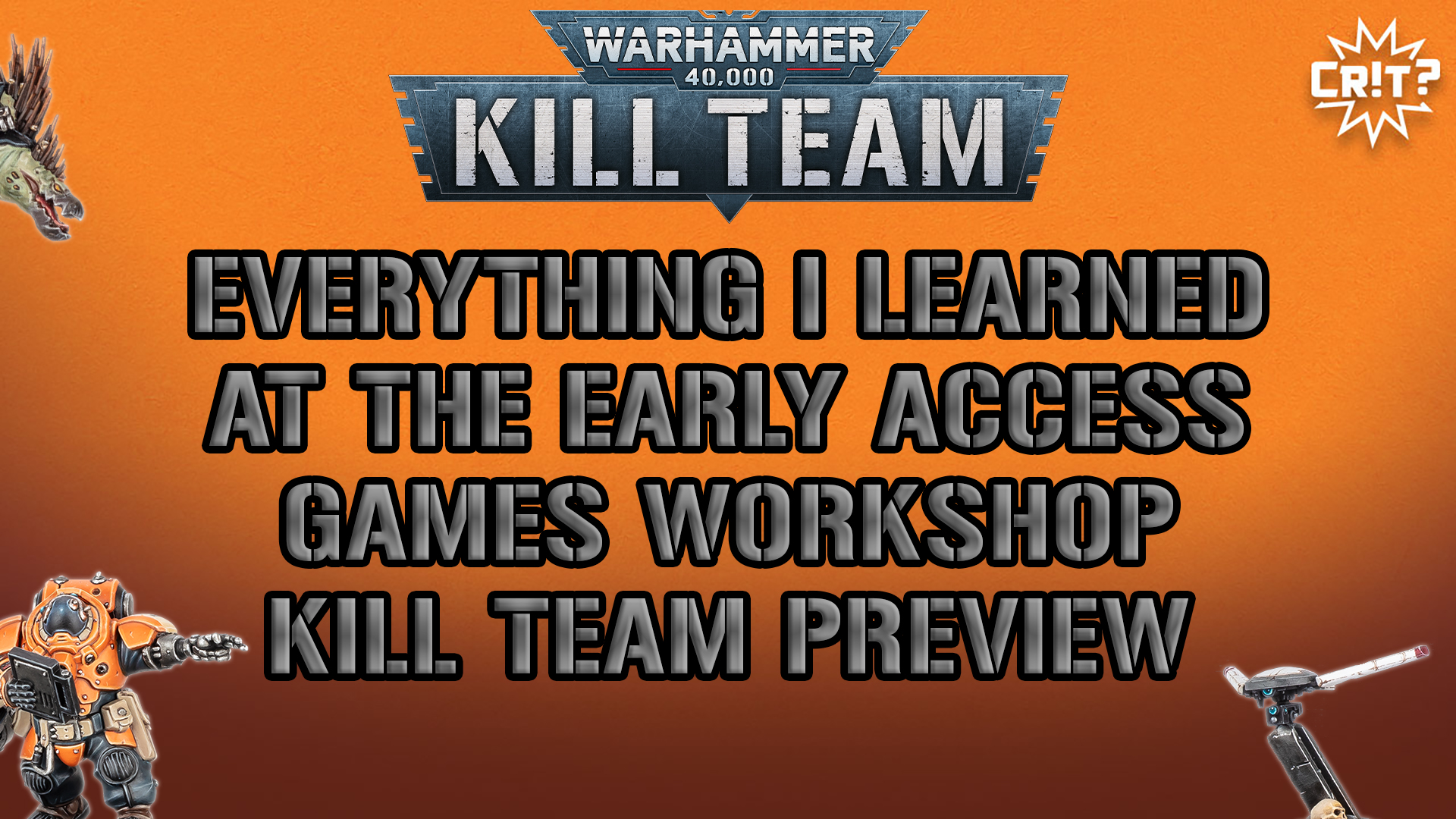 CYRAC: Everything I Learned at the Kill Team Early Access Preview | Goonhammer