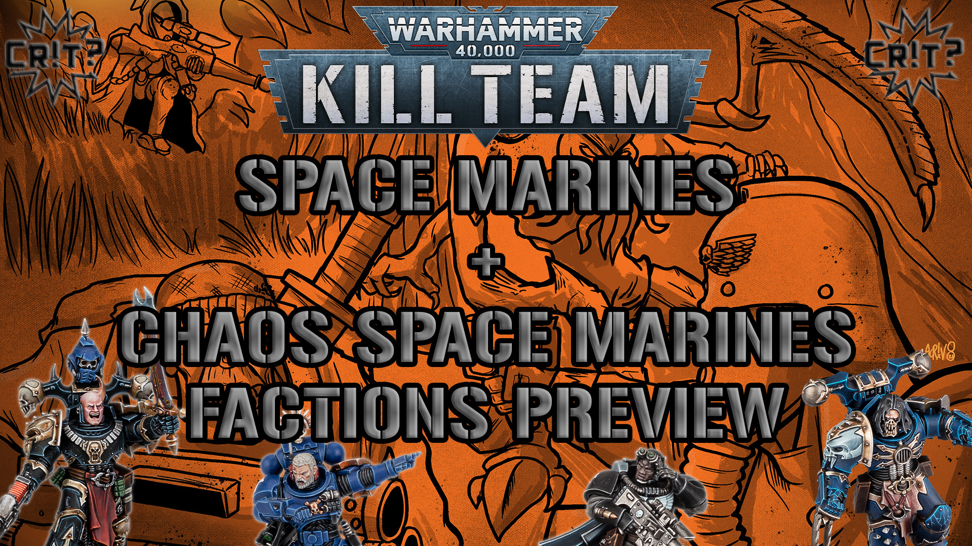 CYRAC: Space Marine and Chaos Space Marine Kill Team Previews | Goonhammer