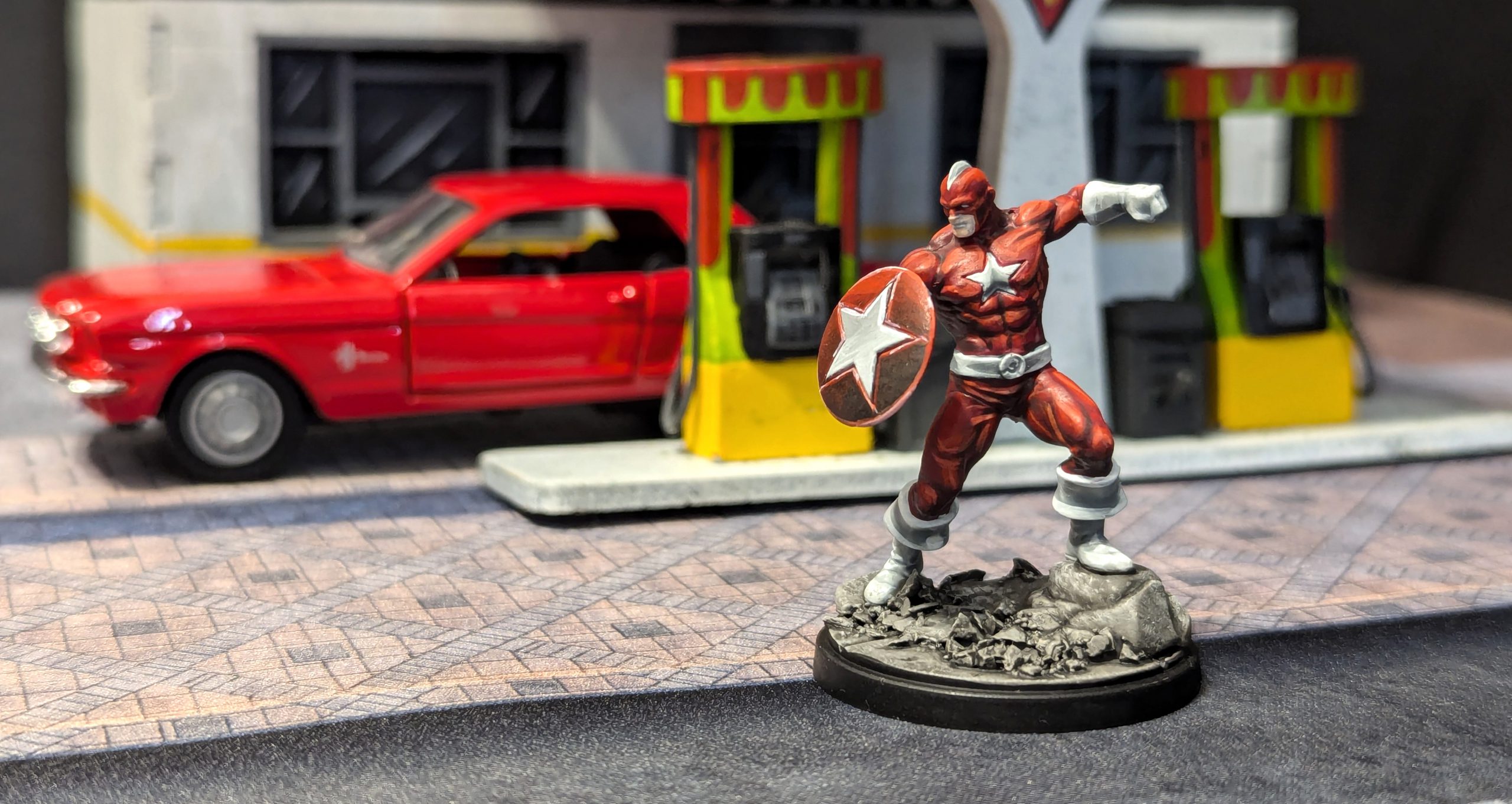 How to Paint Everything: Marvel Crisis Protocol – Red Guardian | Goonhammer