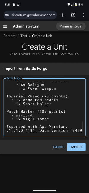 Administratum: How to Create and Edit Rosters | Goonhammer
