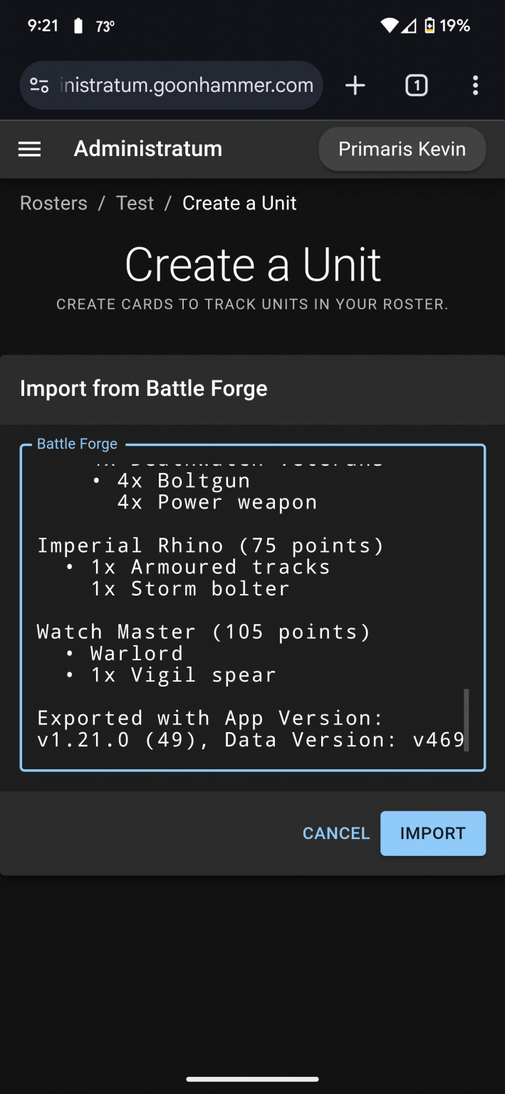 Administratum: How to Create and Edit Rosters | Goonhammer
