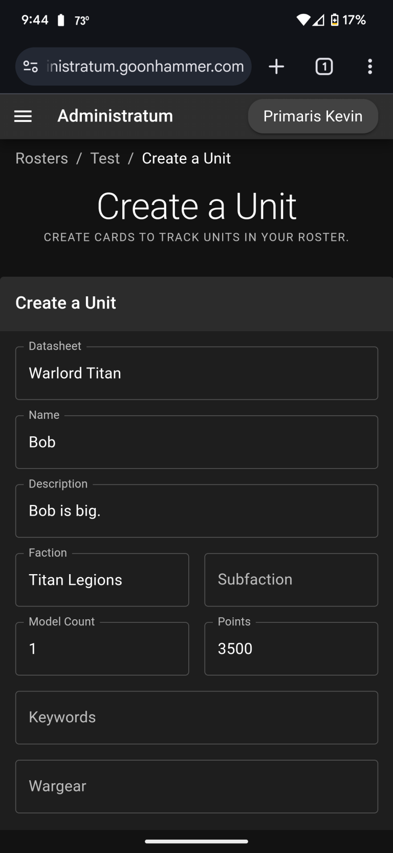 Administratum: How to Create and Edit Rosters | Goonhammer