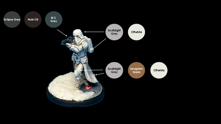 How To Paint Everything: Snowtroopers and Snow Basing for Star Wars ...
