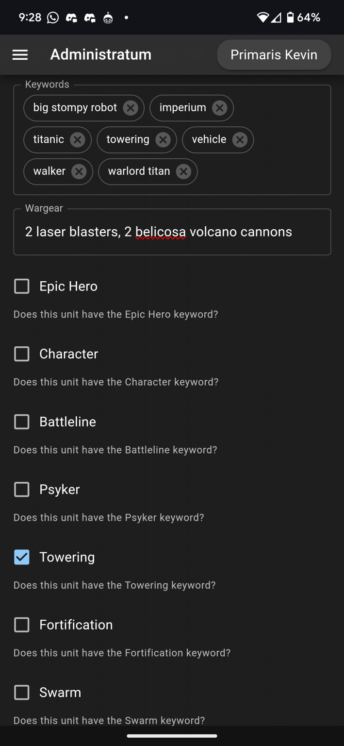 Administratum: How to Create and Edit Rosters | Goonhammer