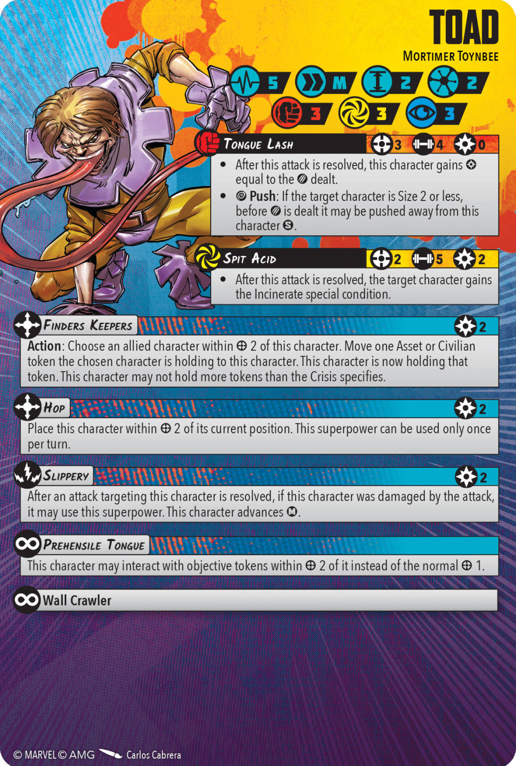 Danger Room Tactics: Marvel Crisis Protocol: Magneto & Toad | Goonhammer