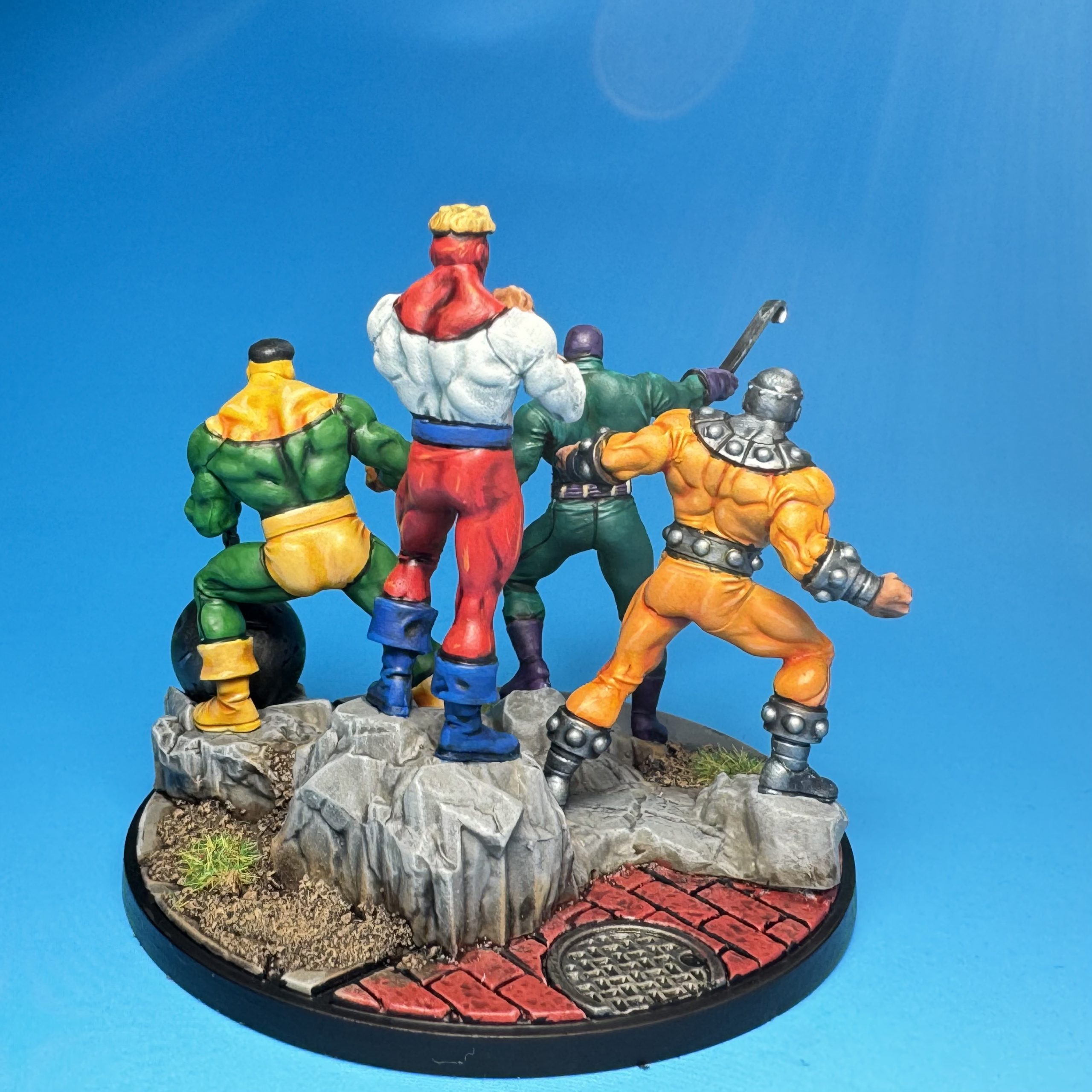 Wrecking Crew Painted for Marvel: Crisis Protocol. Credit: McWhat ...