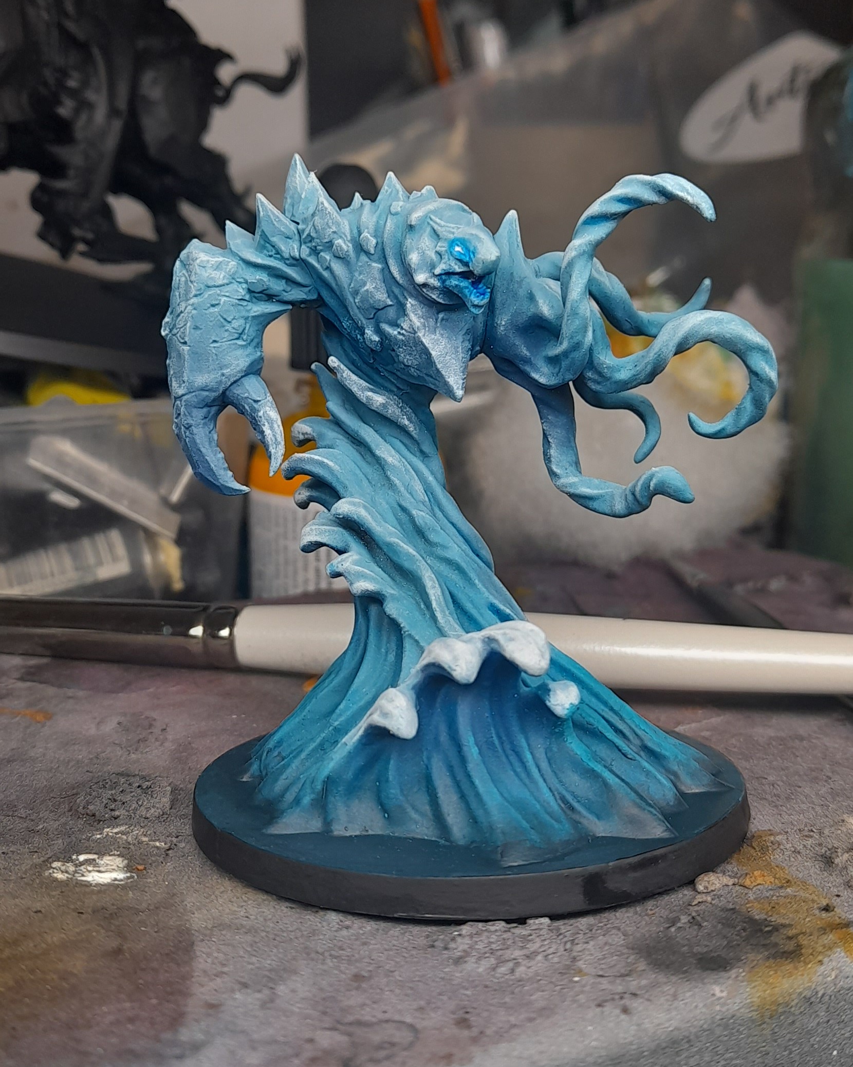 Eldfall Chronicles: Water Elementals Model Review (and How to Paint Them) | Goonhammer
