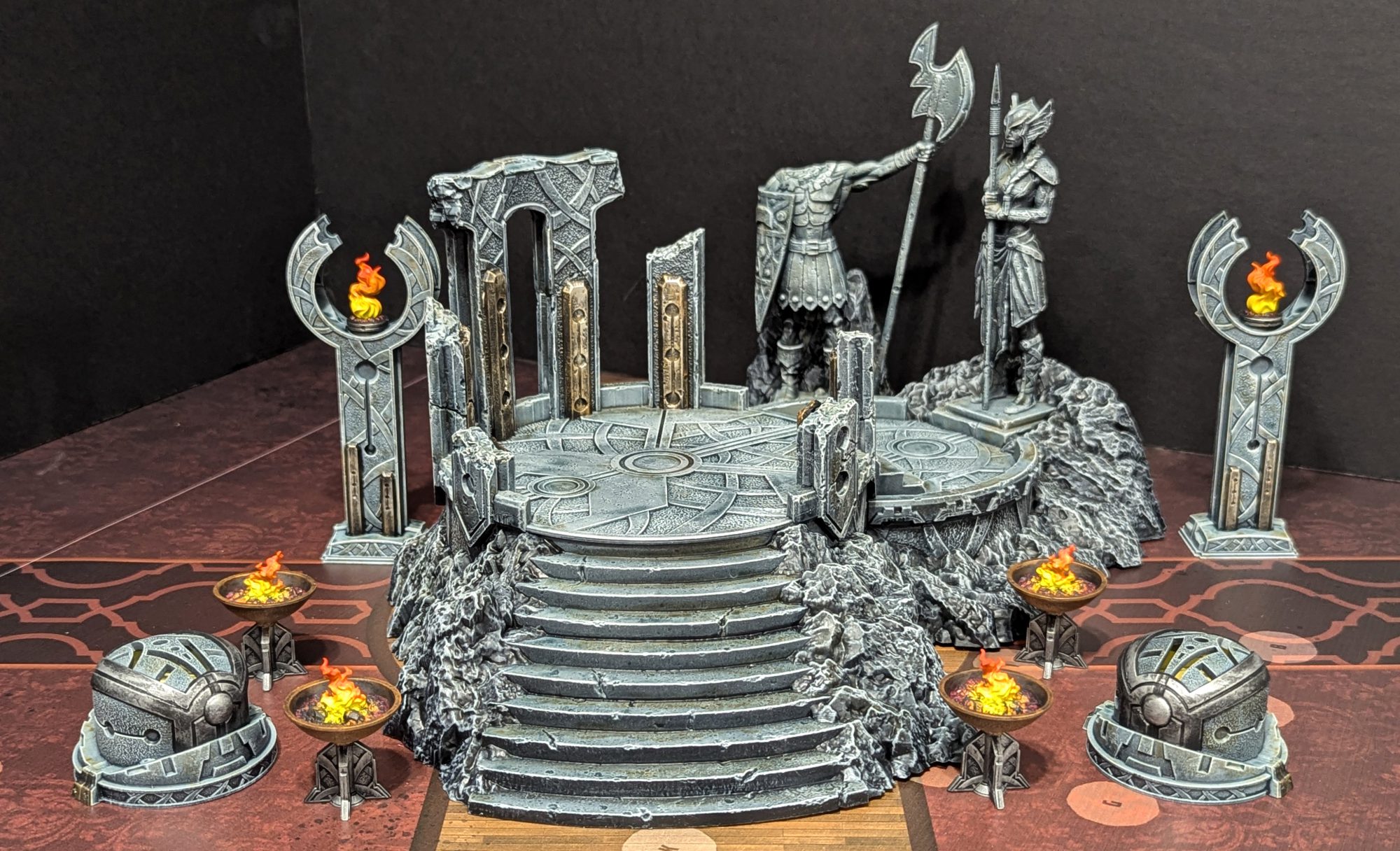 How to Paint Everything: Marvel Crisis Protocol – Asgardian Shrine ...