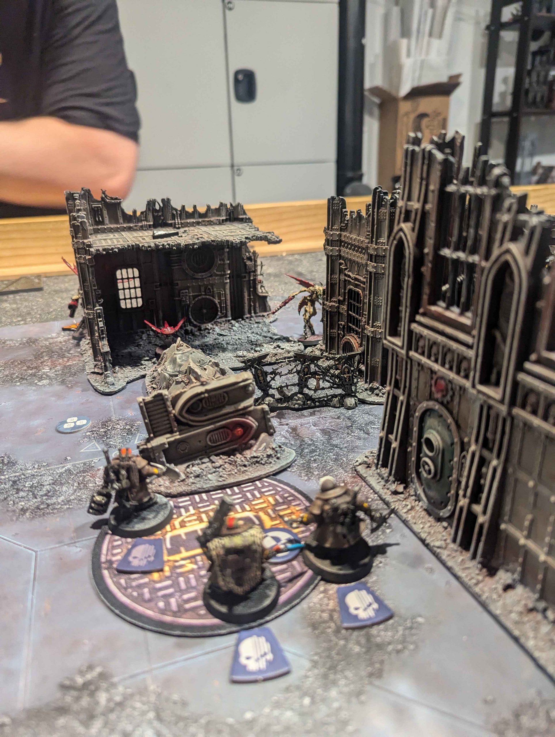 Kill Team 2024 Volkus Terrain painted by Crab-stuffed Mushrooms ...