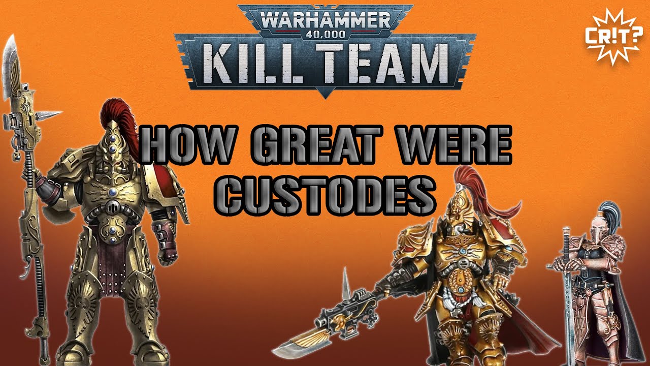CYRAC: How Great Were Custodes in Kill Team | Goonhammer