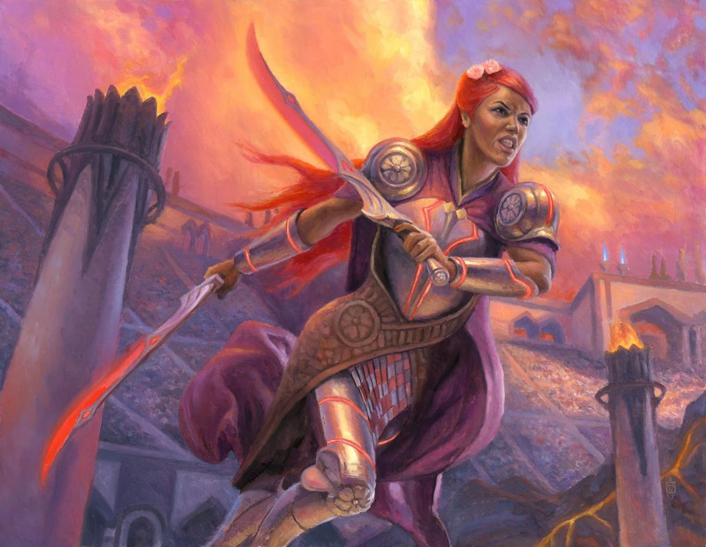 Magic the Gathering Commander Focus: Najeela, the Blade-Blossom ...