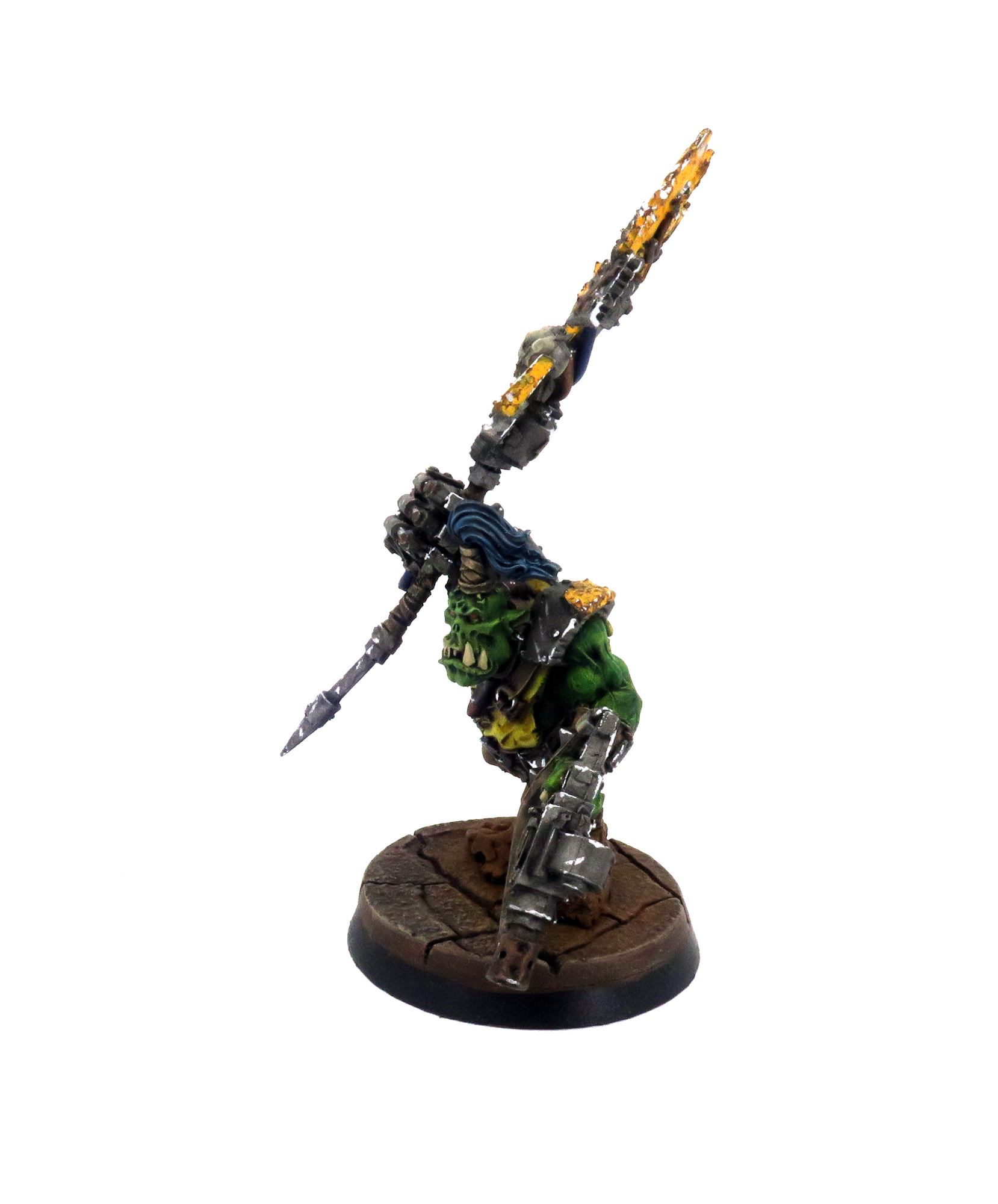 Badmoons Ork Nob with Waaagh Banner | Goonhammer