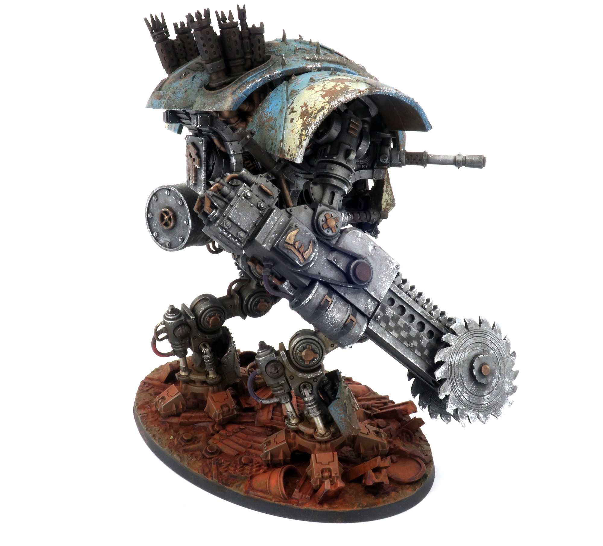 Deathskulls Ork Looted Chaos Knight (Morkanaut) | Goonhammer