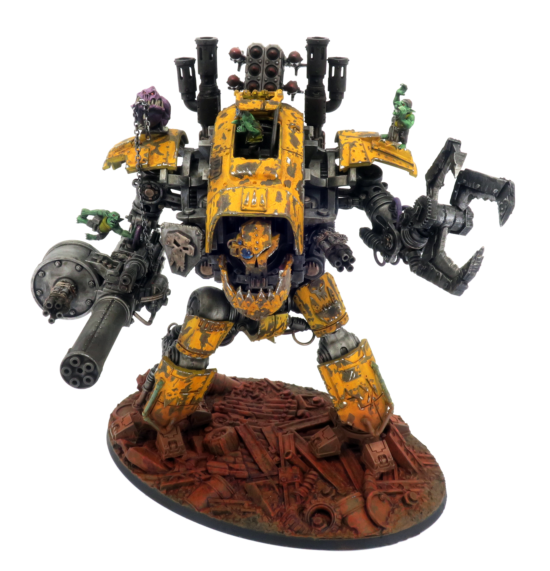 Gretchin Bad Moons Looted Imperial Knight (Gorkanaut) | Goonhammer