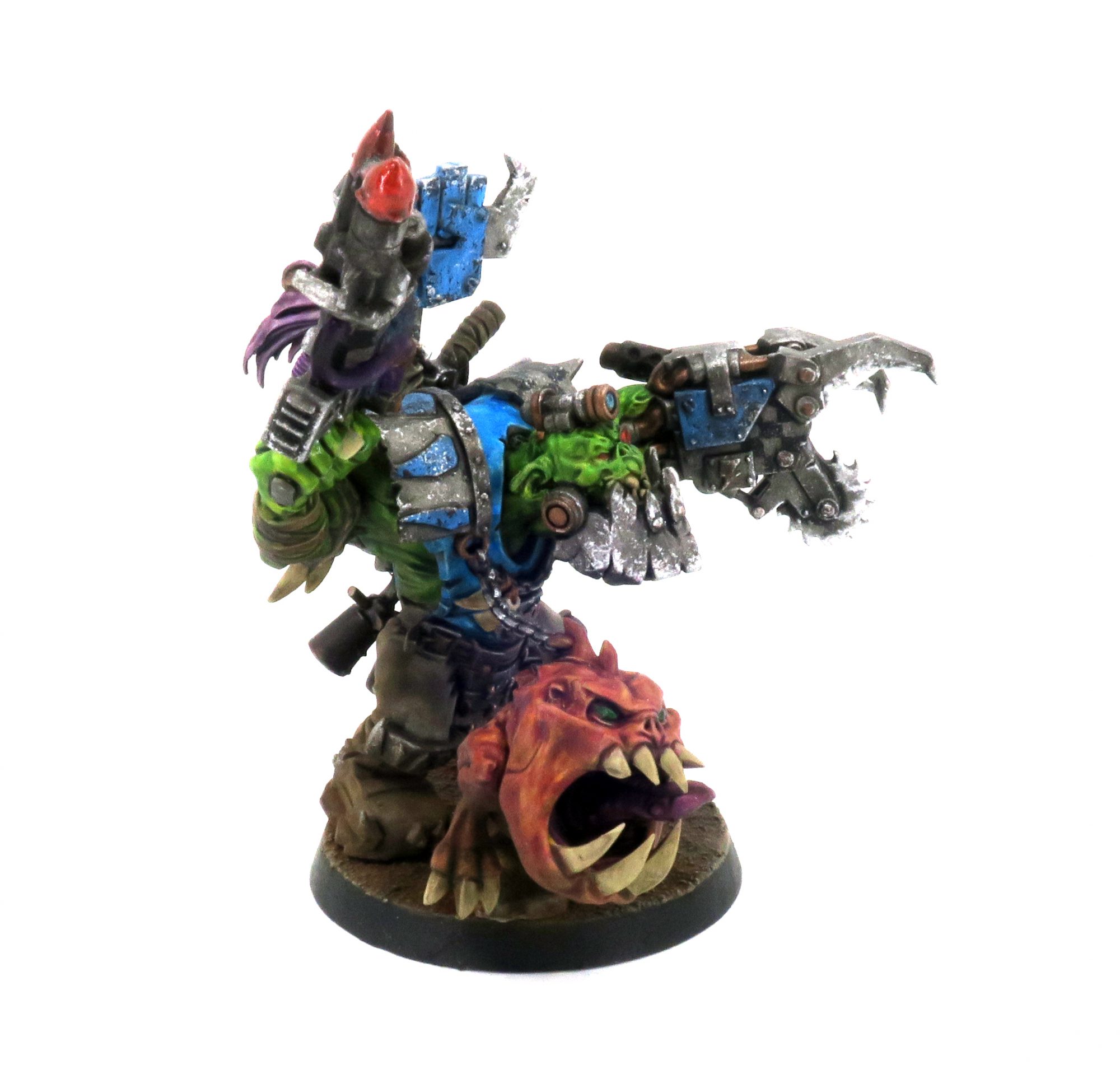 Ork Deathskulls Warboss with Power Klaw and Attack Squig | Goonhammer