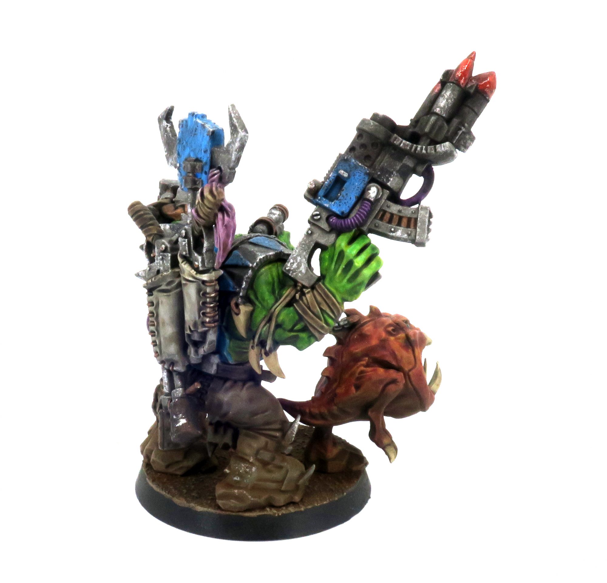 Ork Deathskulls Warboss with Power Klaw and Attack Squig | Goonhammer