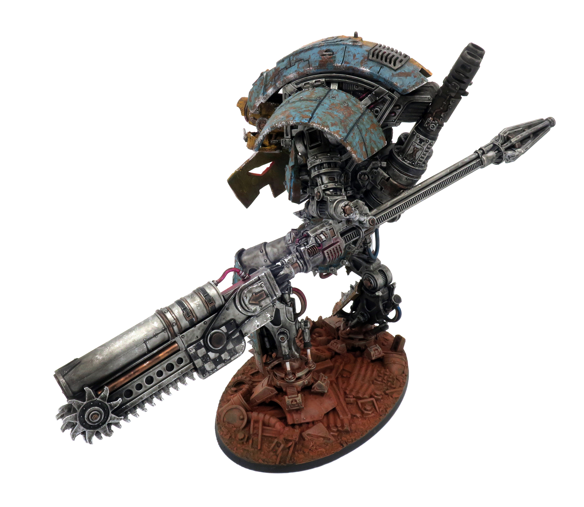 Ork Deathskulls/Bad moons Looted Ceratus Knight Lancer (Mork/Gorkanaut ...