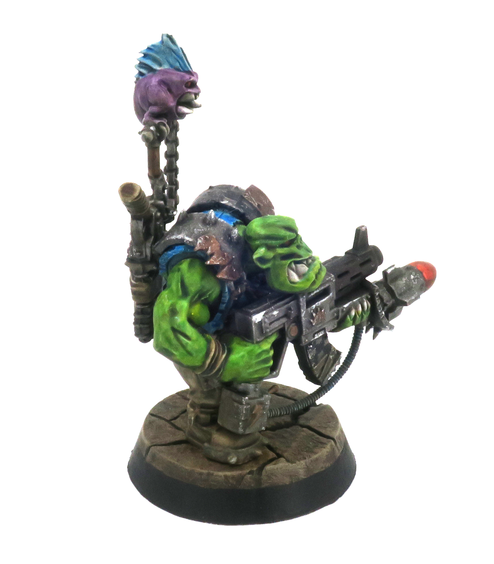 Ork Nobz in Bad moons and Deathskulls Schemes | Goonhammer