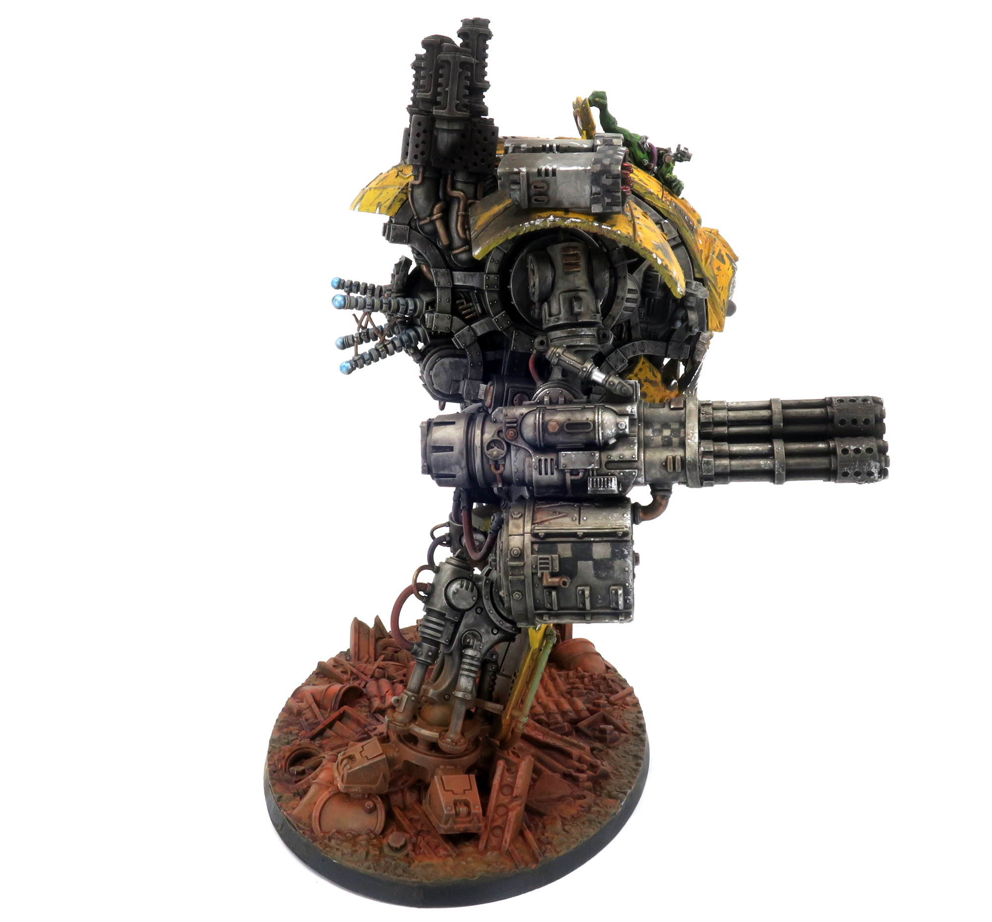 Ork Bad Moons looted Imperial Knight (Gorkanaut) | Goonhammer