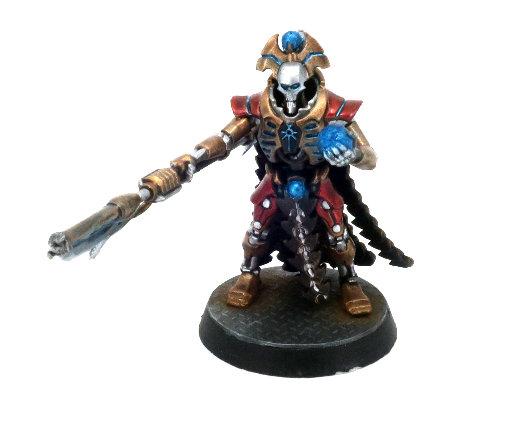 Necron Overlord with Staff of Light | Goonhammer