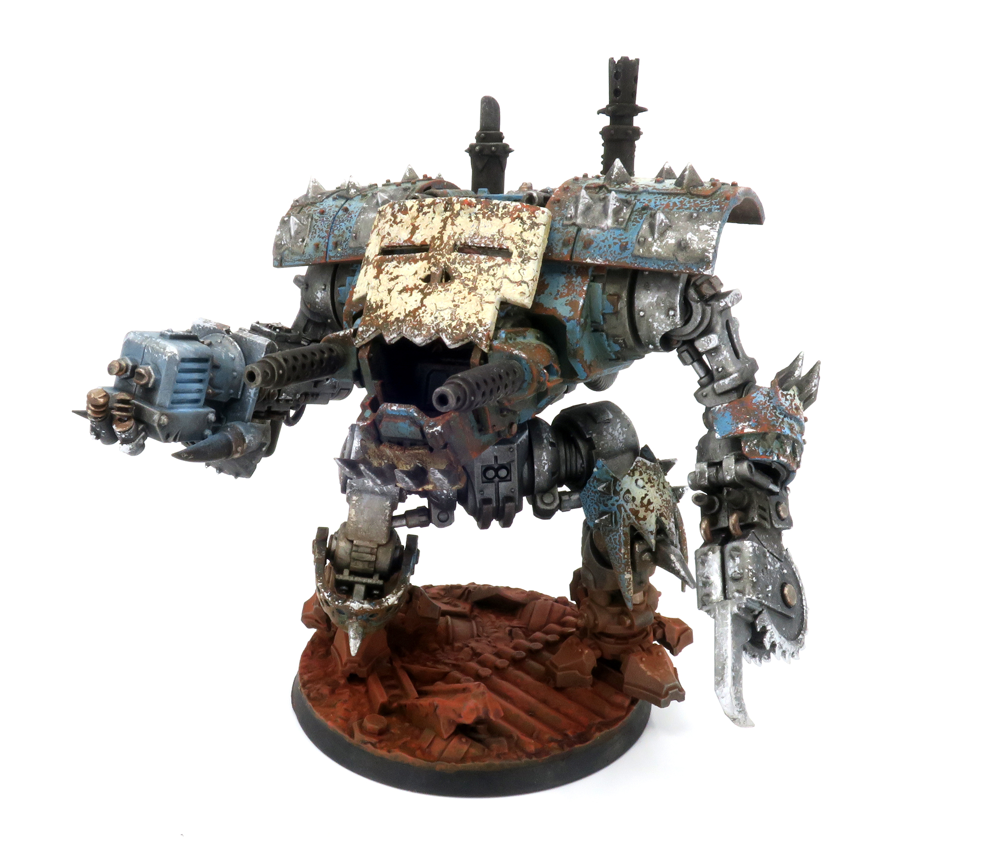 Ork Deathskulls Looted Invictor Warsuit (Squig Deff Dread) | Goonhammer
