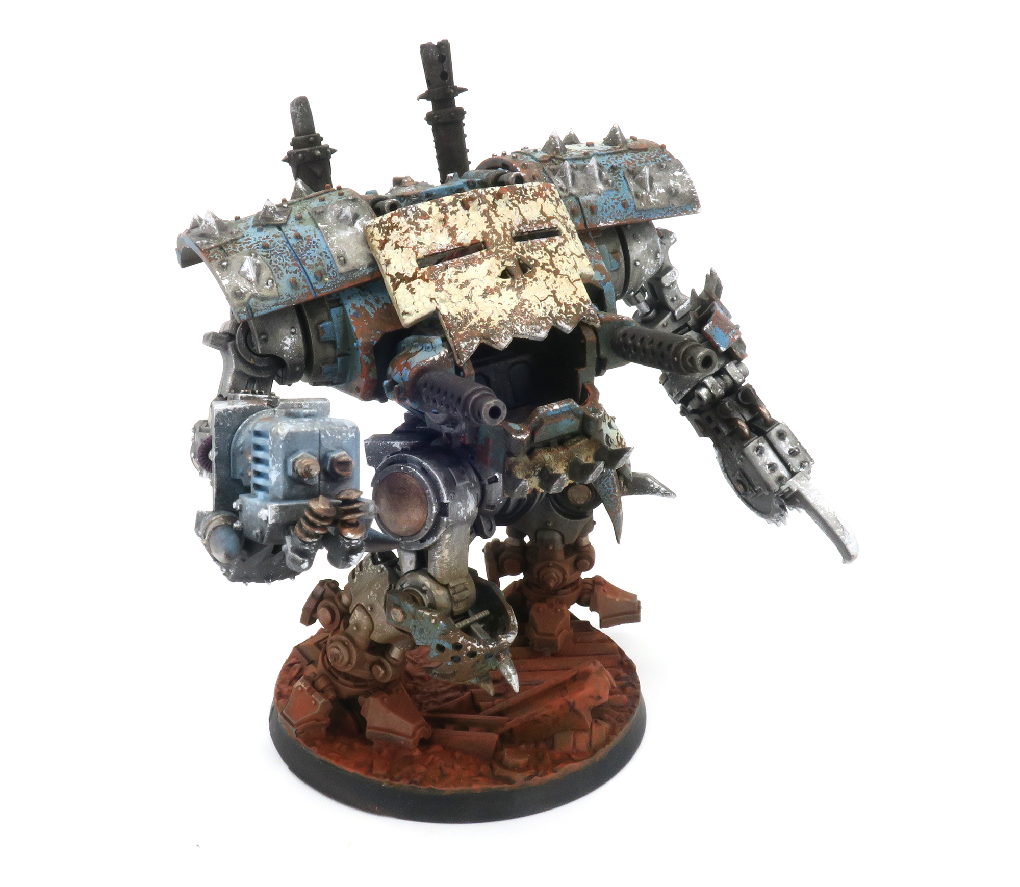 Ork Deathskulls Looted Invictor Warsuit (Squig Deff Dread) | Goonhammer