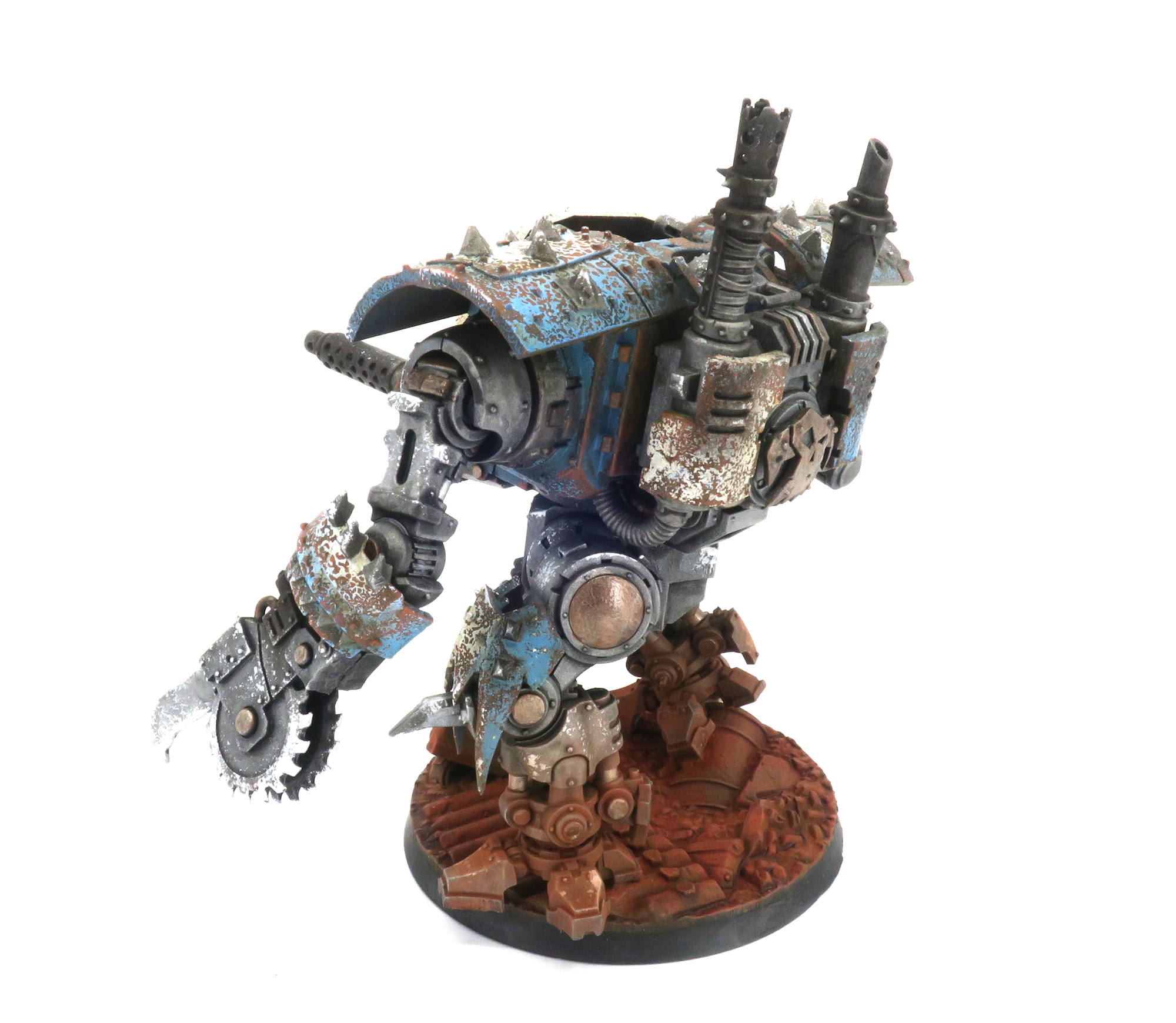 Ork Deathskulls Looted Invictor Warsuit (Squig Deff Dread) | Goonhammer
