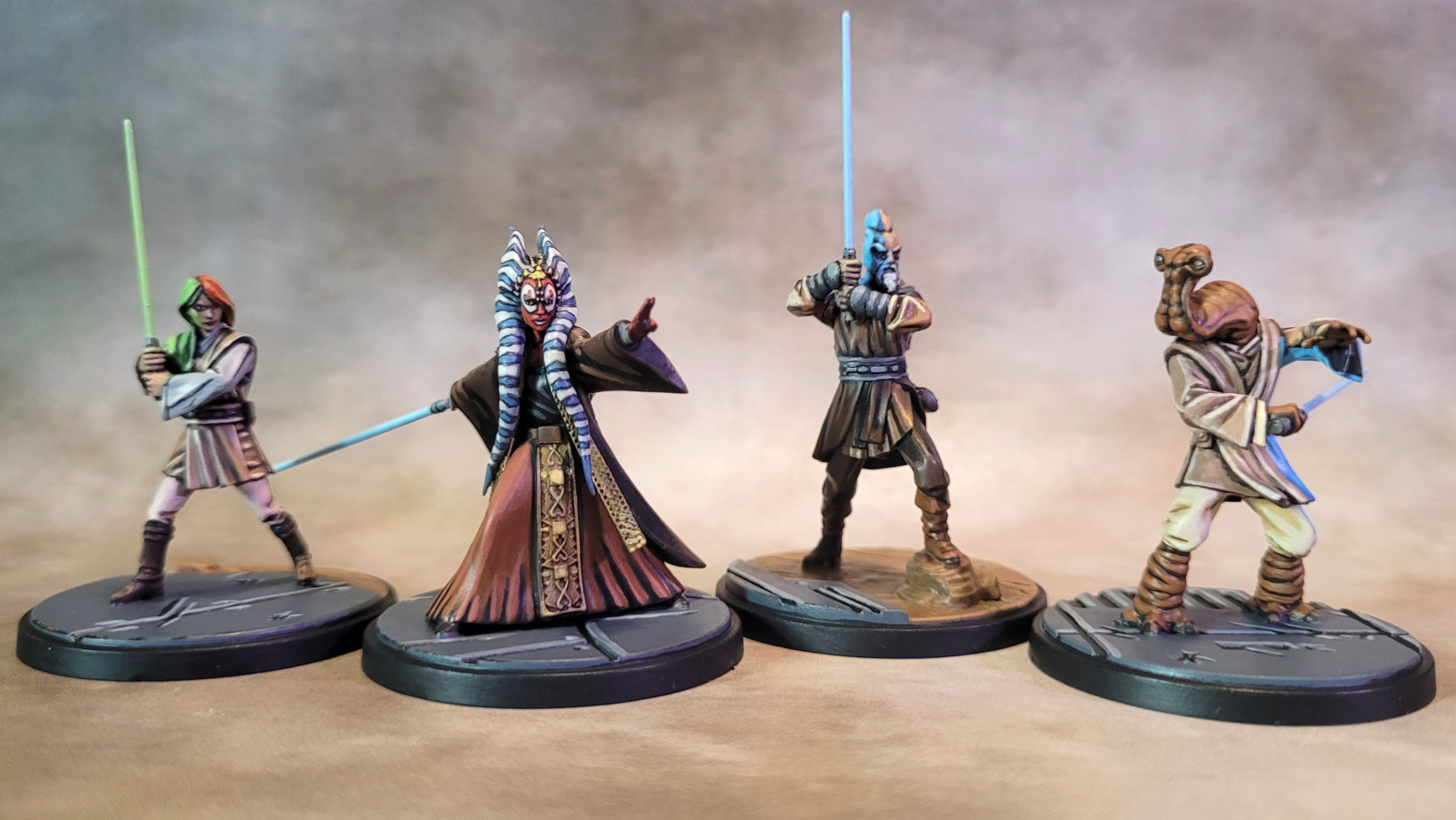 How to Paint Everything: Star Wars Shatterpoint Wisdom of the Council ...