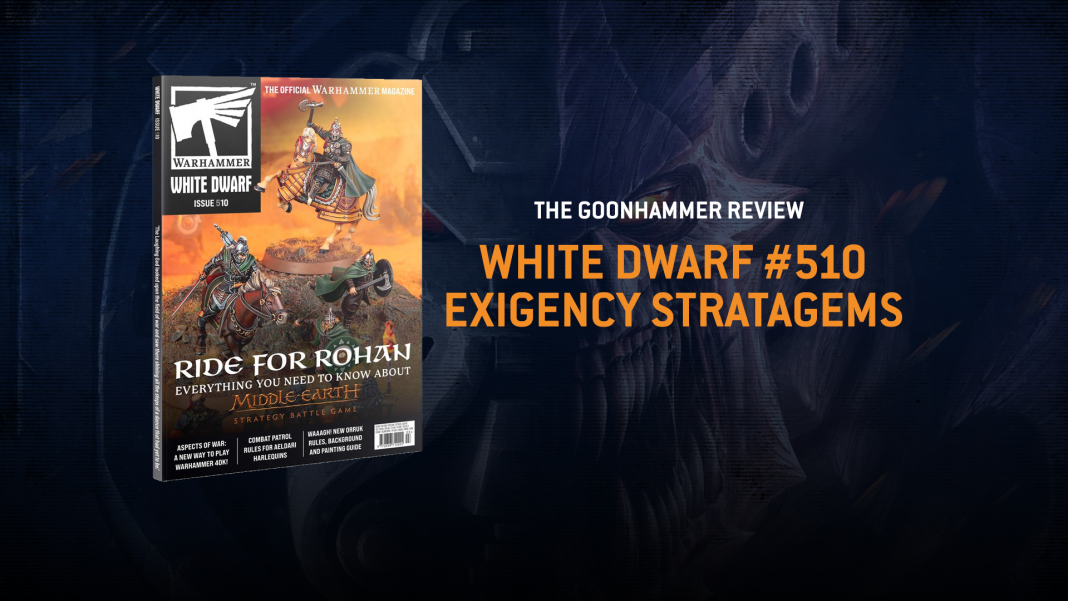 Goonhammer Reviews Exigency Stratagems from White Dwarf #510 | Goonhammer