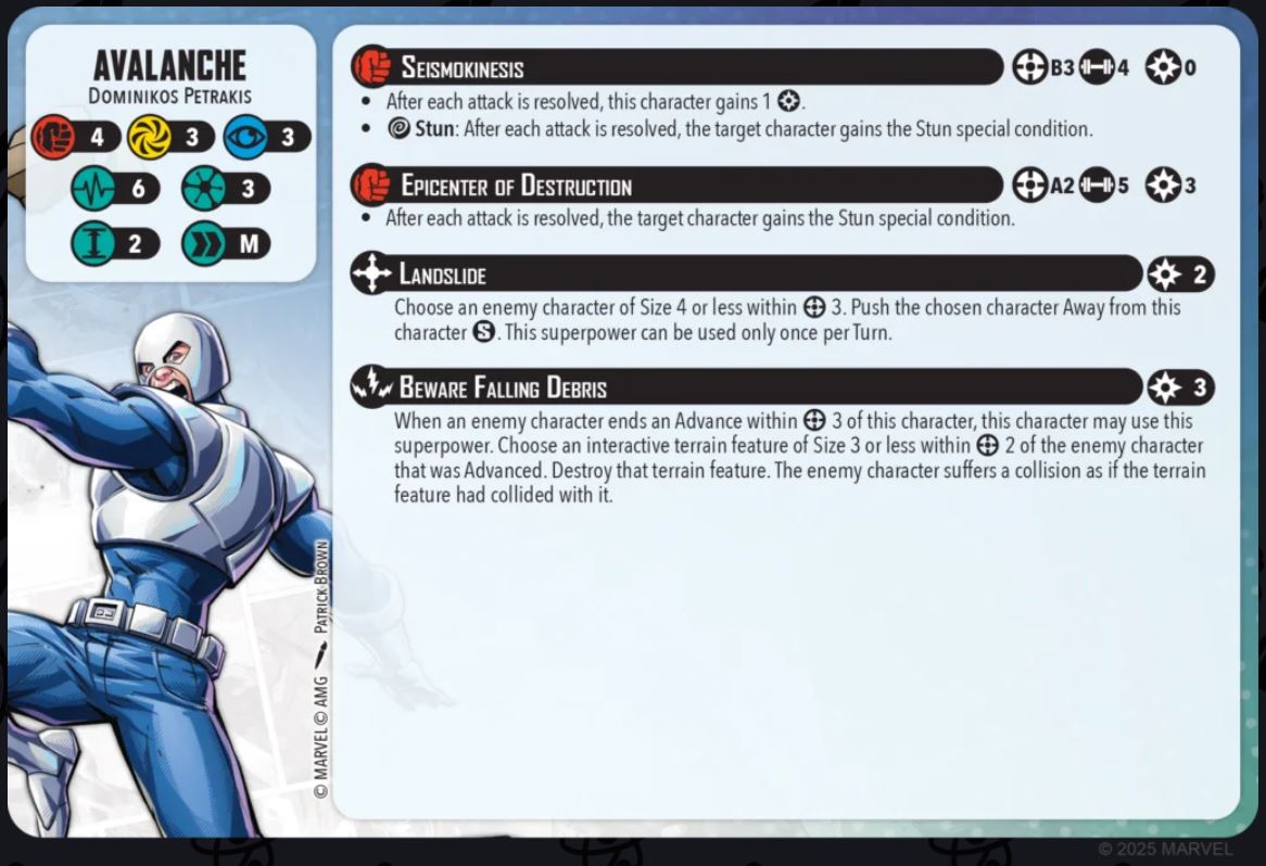 Marvel Crisis Protocol — Exodus, Lady Mastermind and Avalanche Review ...
