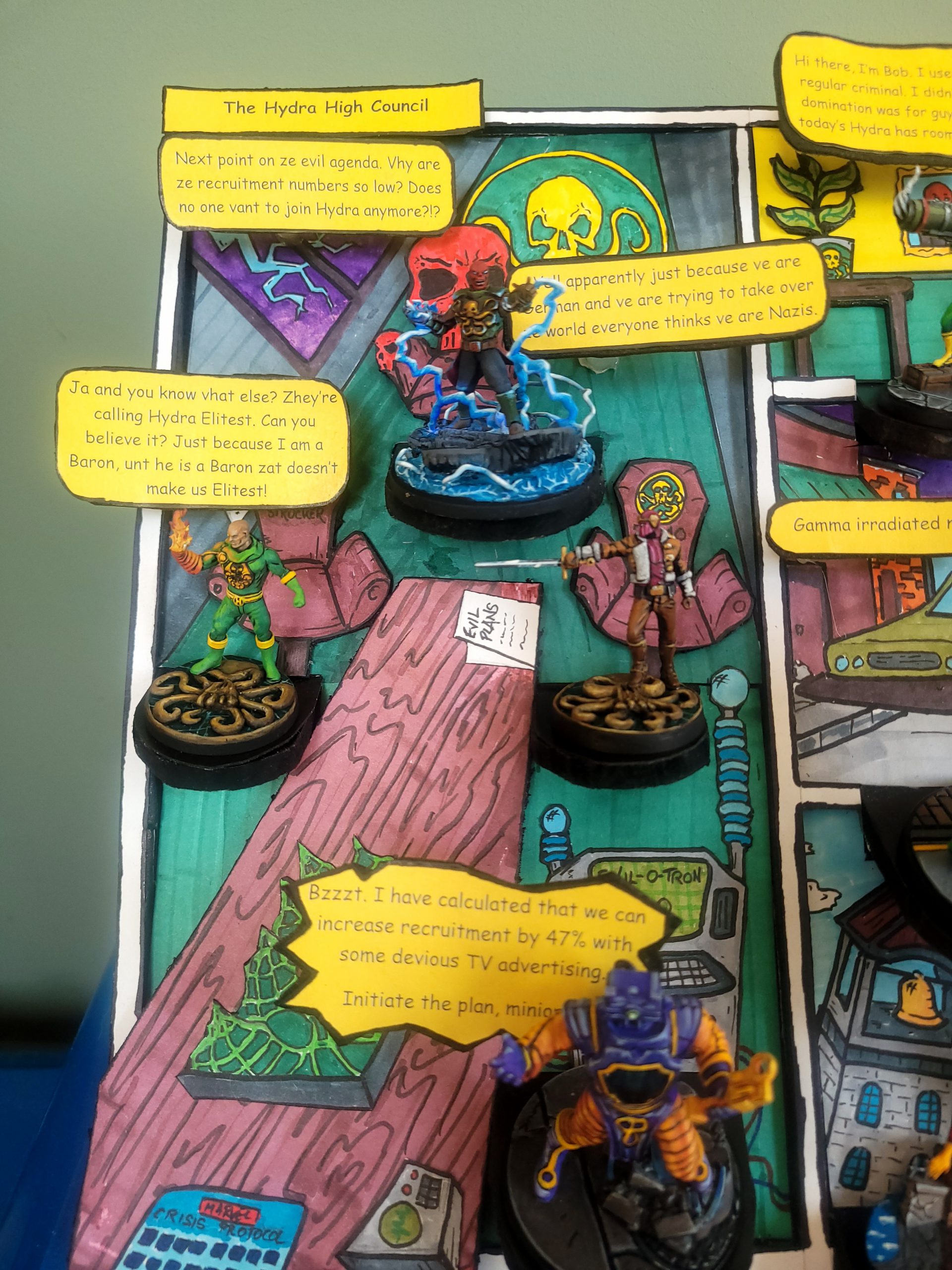 How to Make Everything: Comic Book Style Display Boards for Marvel ...