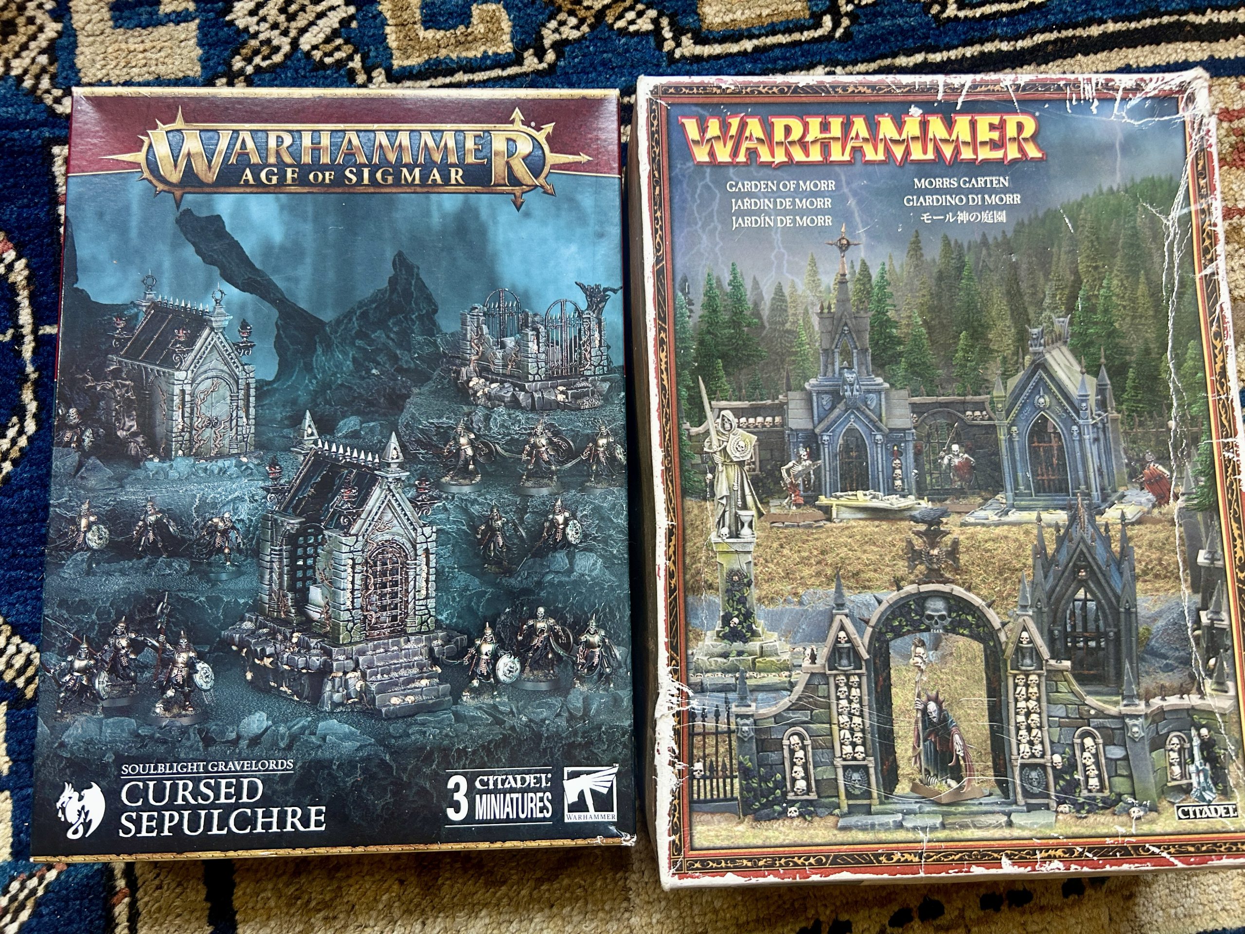 Age of Sigmar Cursed Sepulchre/Nexus of Grief and Soulblight Gravelords ...