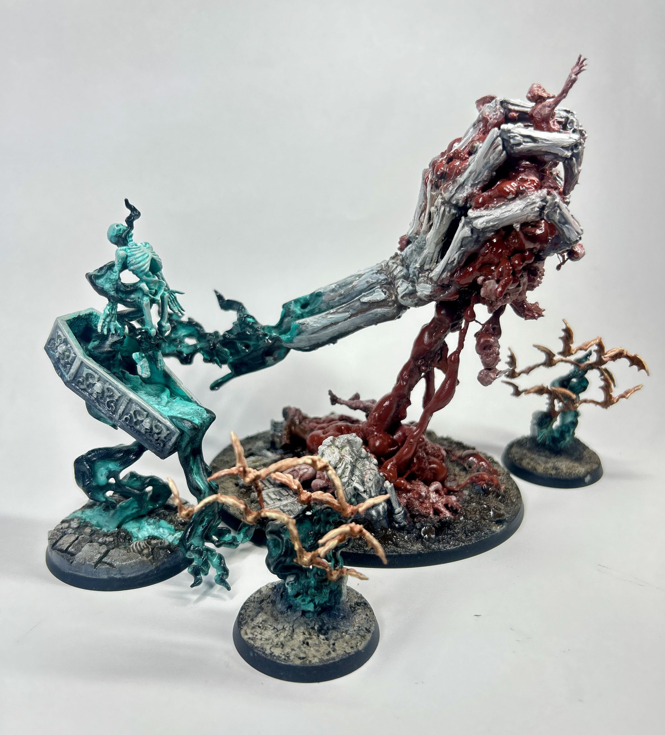 Age of Sigmar Cursed Sepulchre/Nexus of Grief and Soulblight Gravelords ...