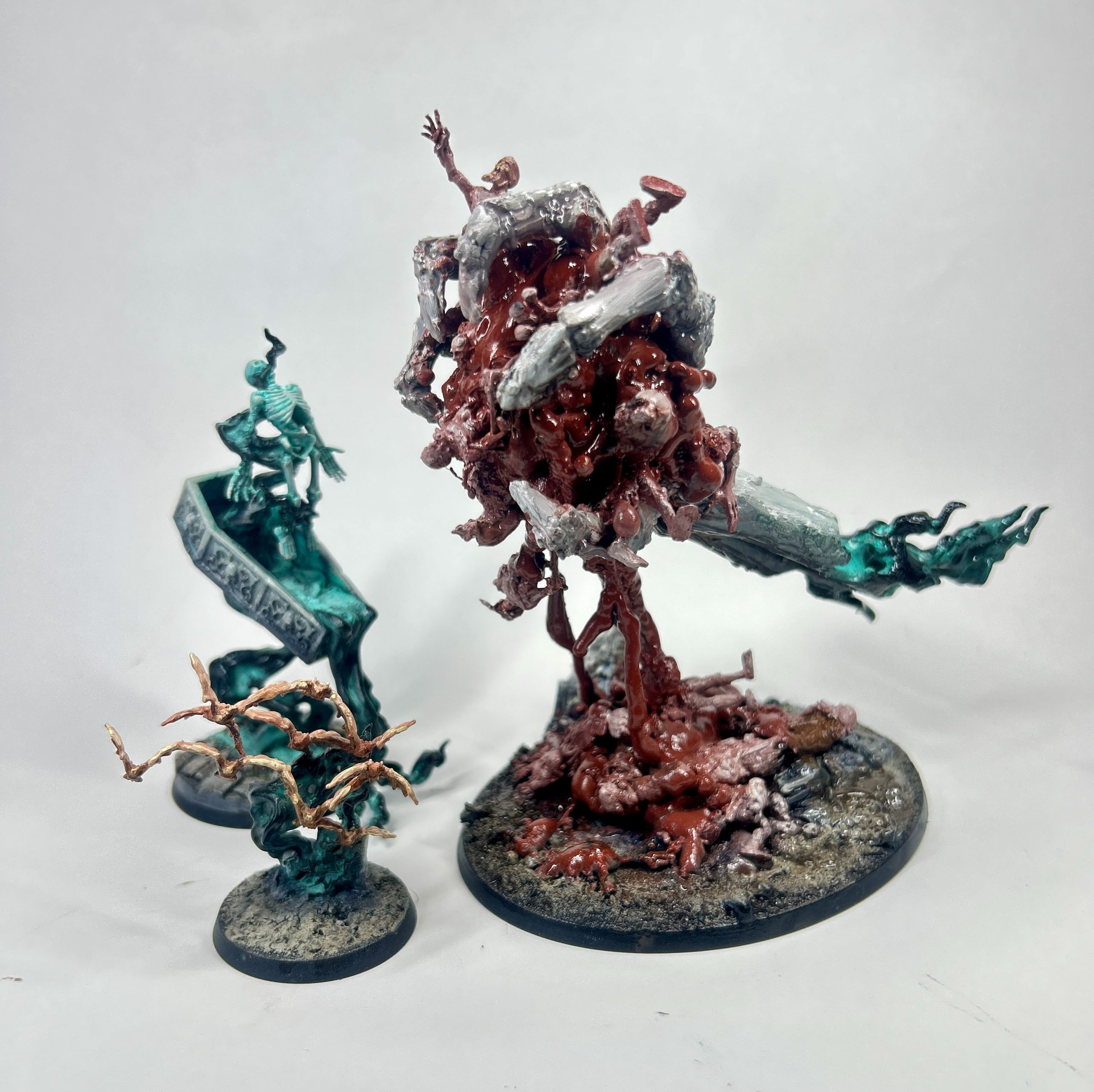 Age of Sigmar Cursed Sepulchre/Nexus of Grief and Soulblight Gravelords ...