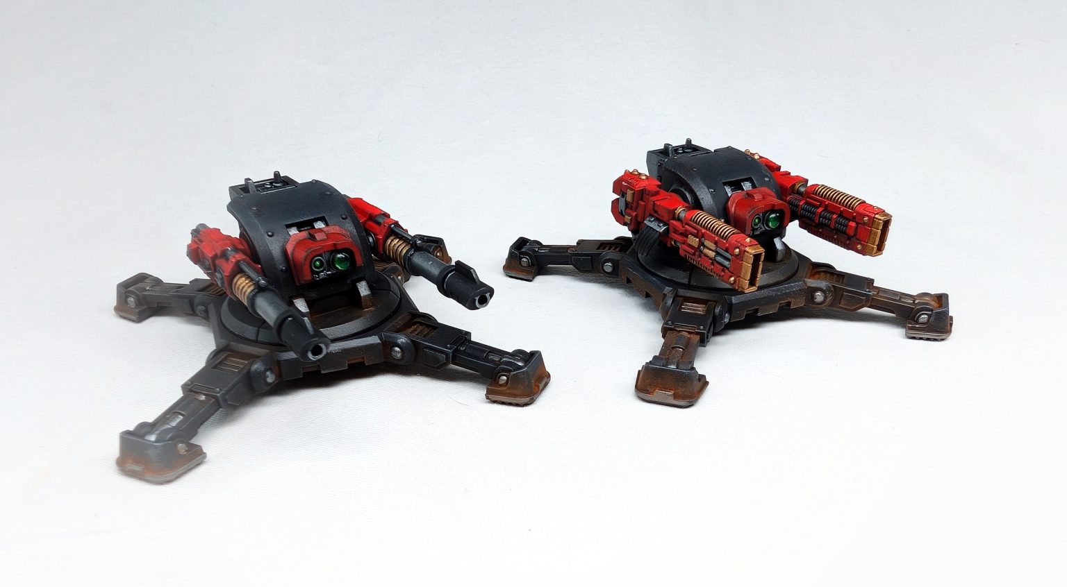 Goonhammer Reviews: Horus Heresy Tarantula Sentry Guns and Tarantula Missile Battery | Goonhammer