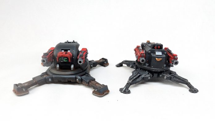 Goonhammer Reviews: Horus Heresy Tarantula Sentry Guns and Tarantula ...