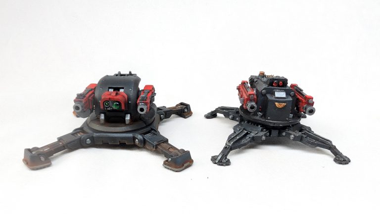 Goonhammer Reviews: Horus Heresy Tarantula Sentry Guns and Tarantula ...