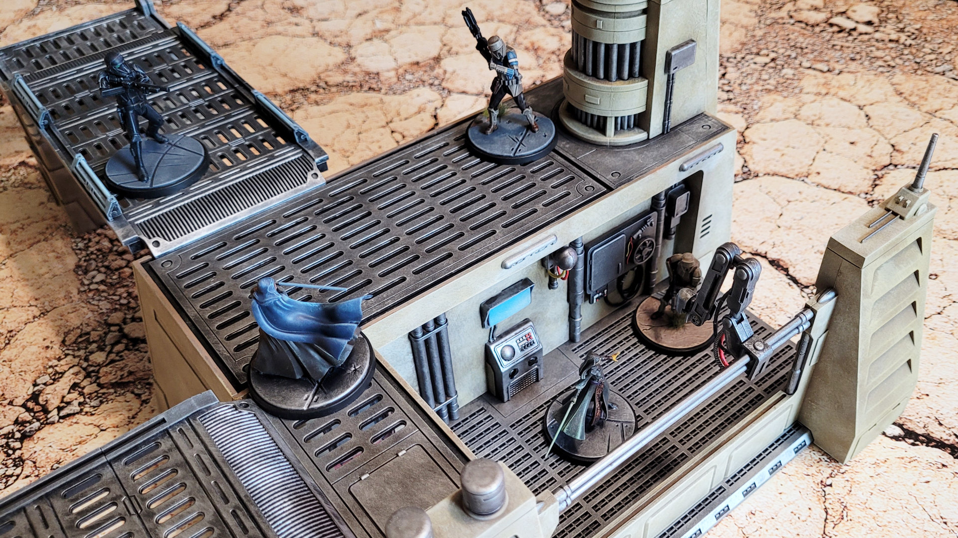 How to Paint Everything: Maintenance Bay Terrain Pack for Star Wars ...