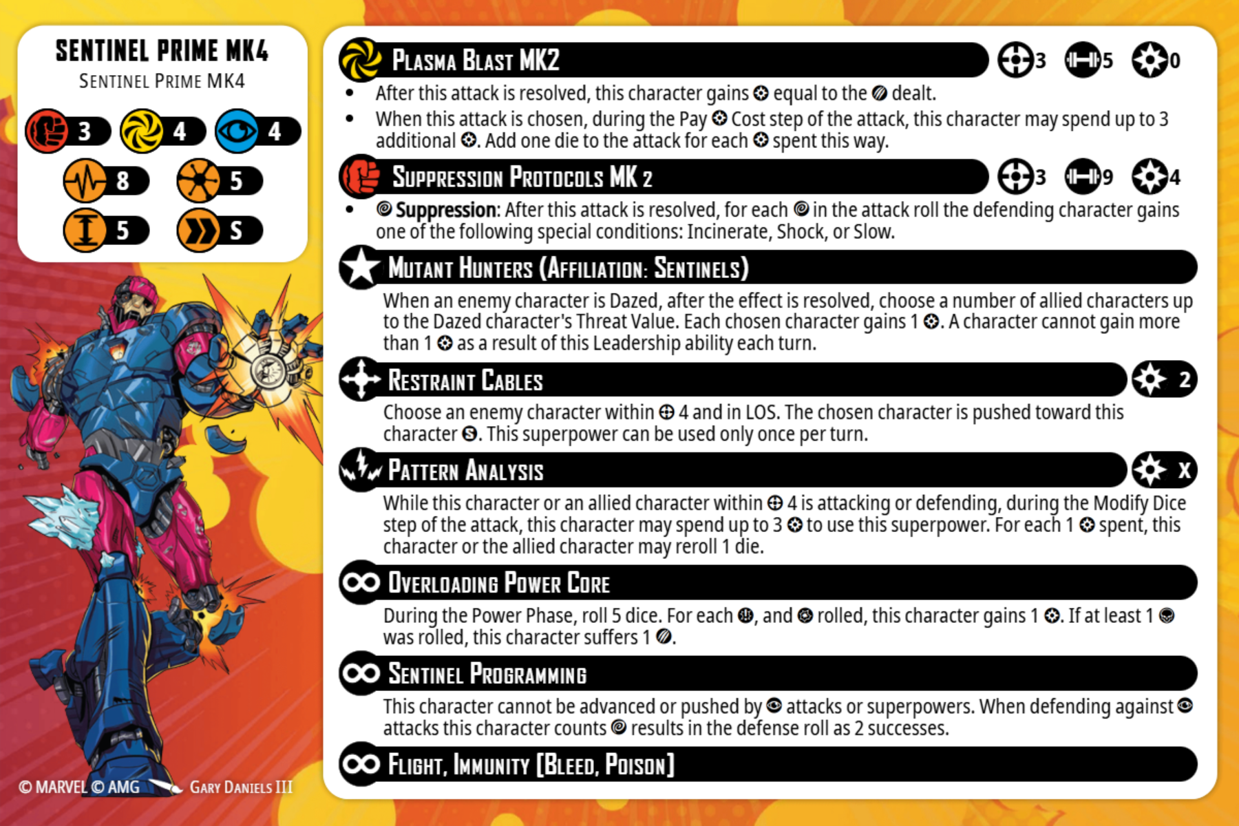 Marvel Crisis Protocol Tactics: Sentinel Prime MkIV | Goonhammer